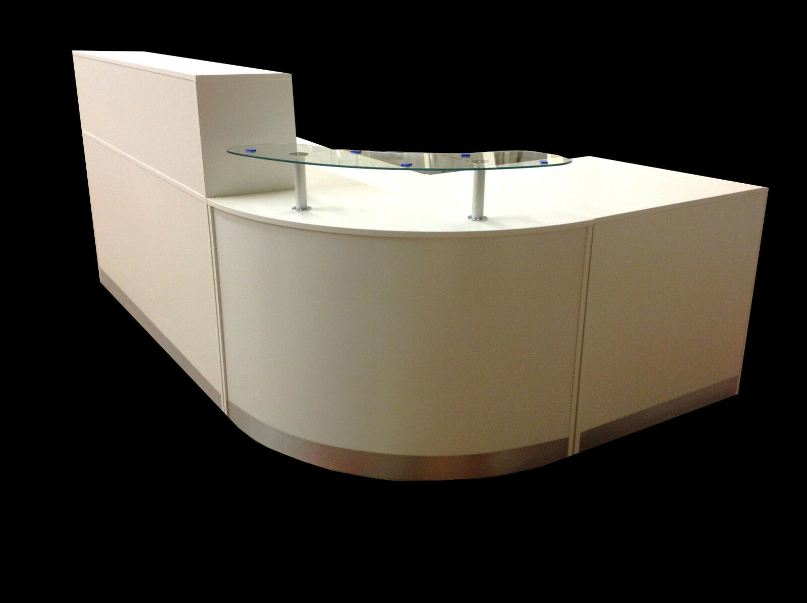 SOS RECEPTION Counter – white colour | Surrey Office Supplies